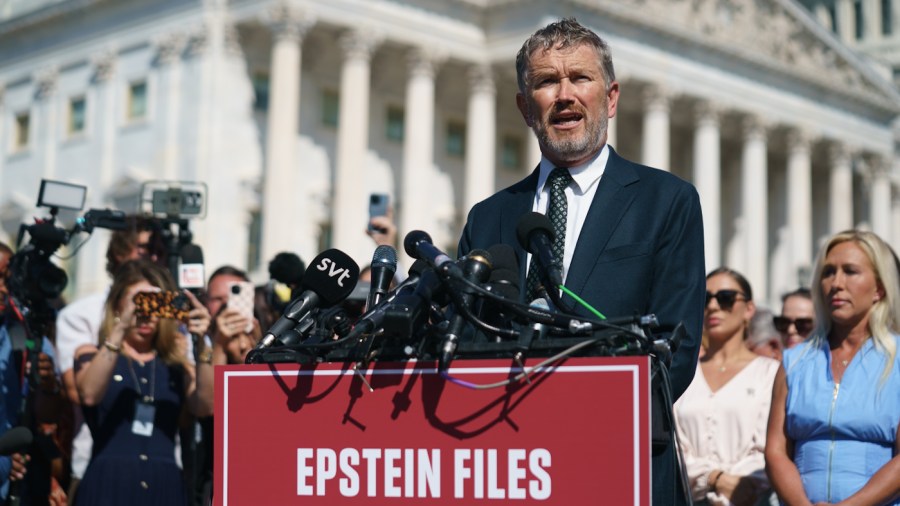 Republican rebels square off against GOP leaders on Epstein files