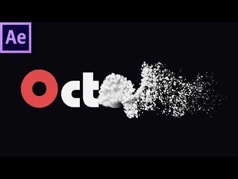 How to make Particles Logo & Text Animation with After Effects - using paid plugin - 92