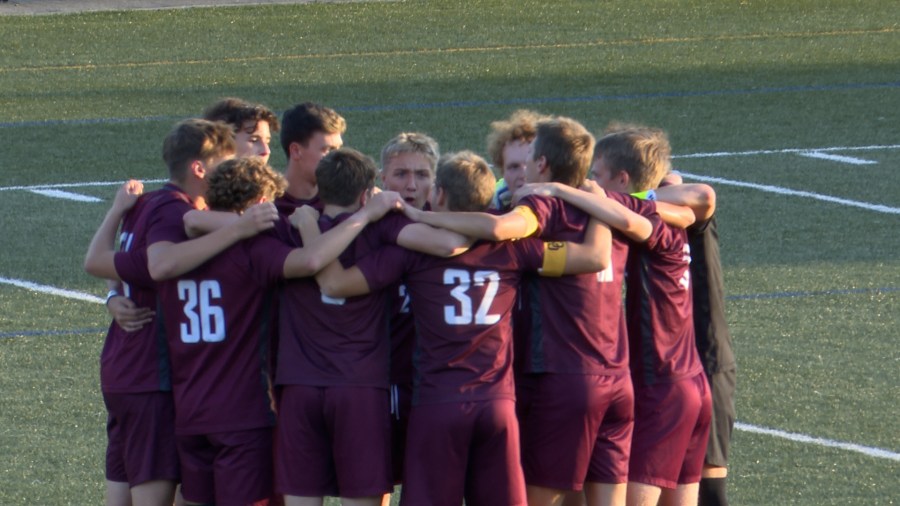 The Maroon Knights defeat the Golden Bears on the pitch