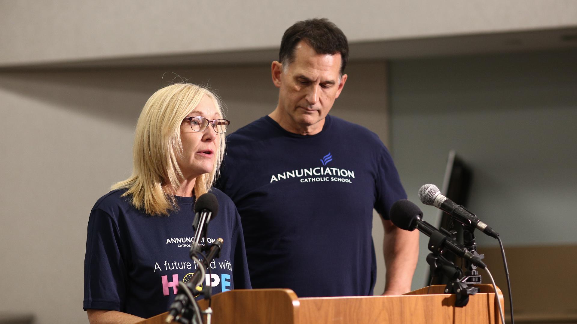 Parents of Annunciation shooting victim's message to V.P. Vance