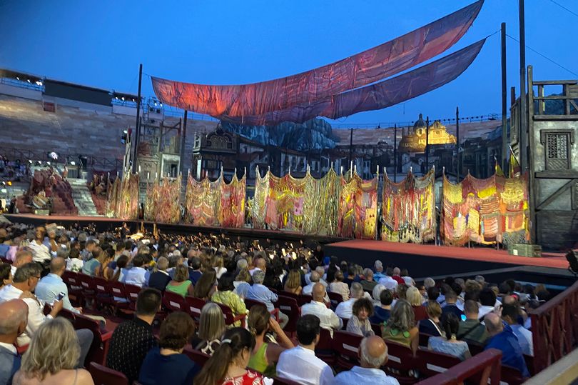 We went to the opera in Verona and it was stunning, but there is one ...