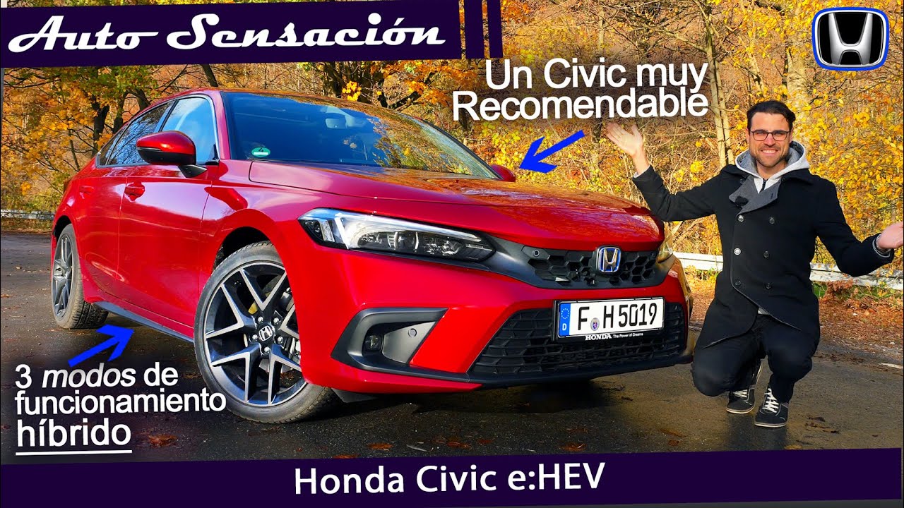 Prueba Honda Civic e:HEV – Rendimiento híbrido eficiente y suave