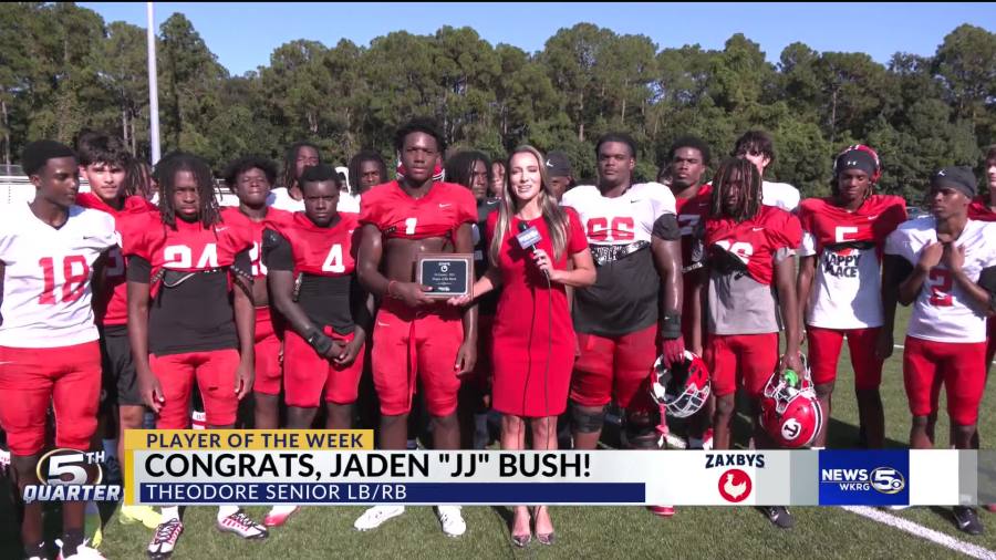 Zaxby’s Player of the Week: JJ Bush, Theodore LB/RB