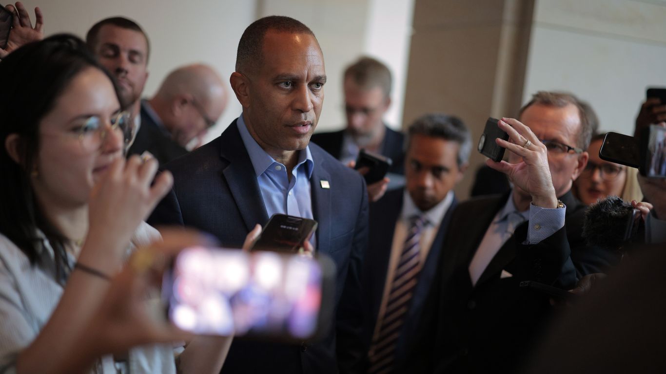 Hakeem Jeffries is trusting his party's age issues to work themselves out
