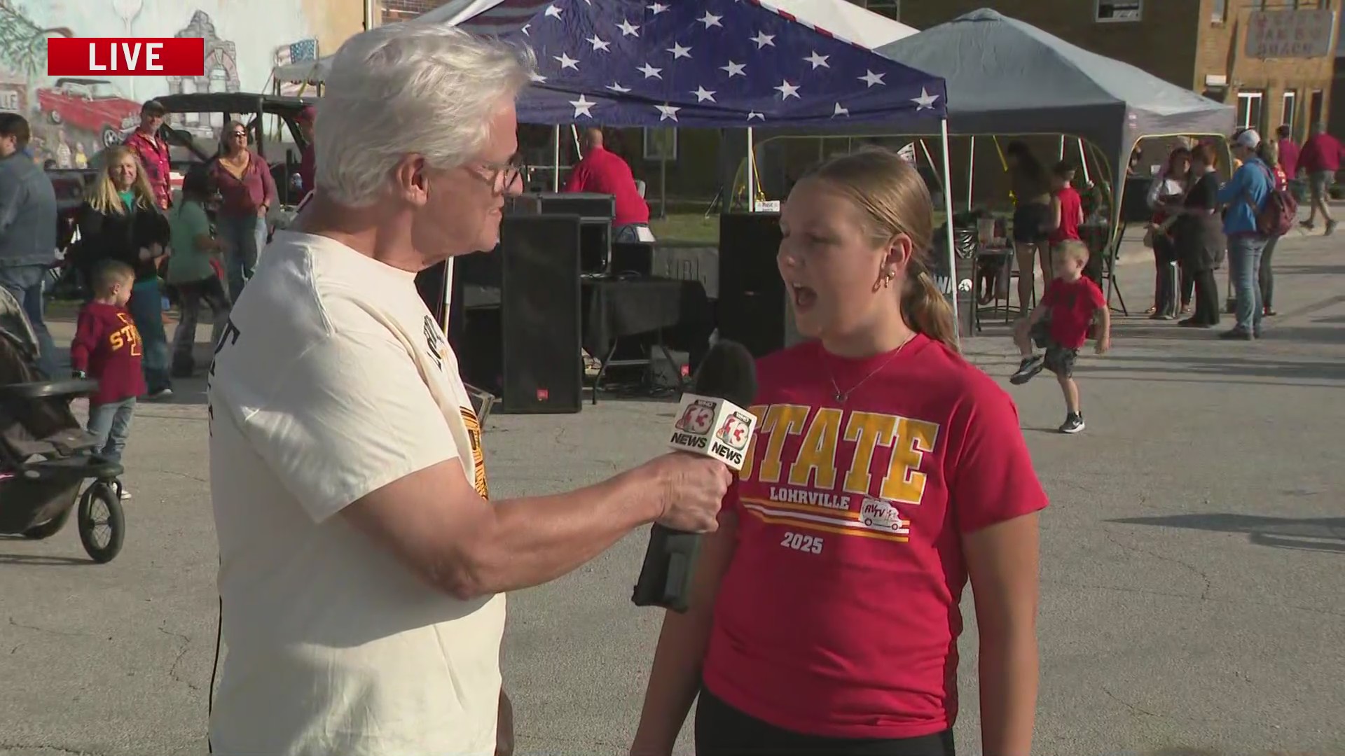 RVTV: Iowa State Fair livestock contestant talks with Ed Wilson