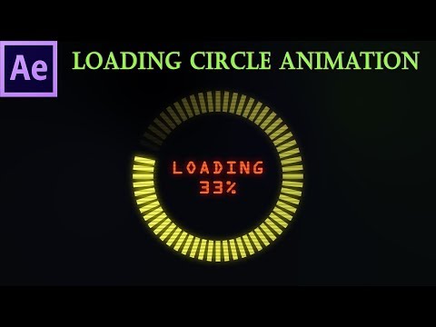 Make loading circle animation in After Effects - 103
