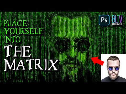 Photoshop: Place Your Face in the MATRIX!