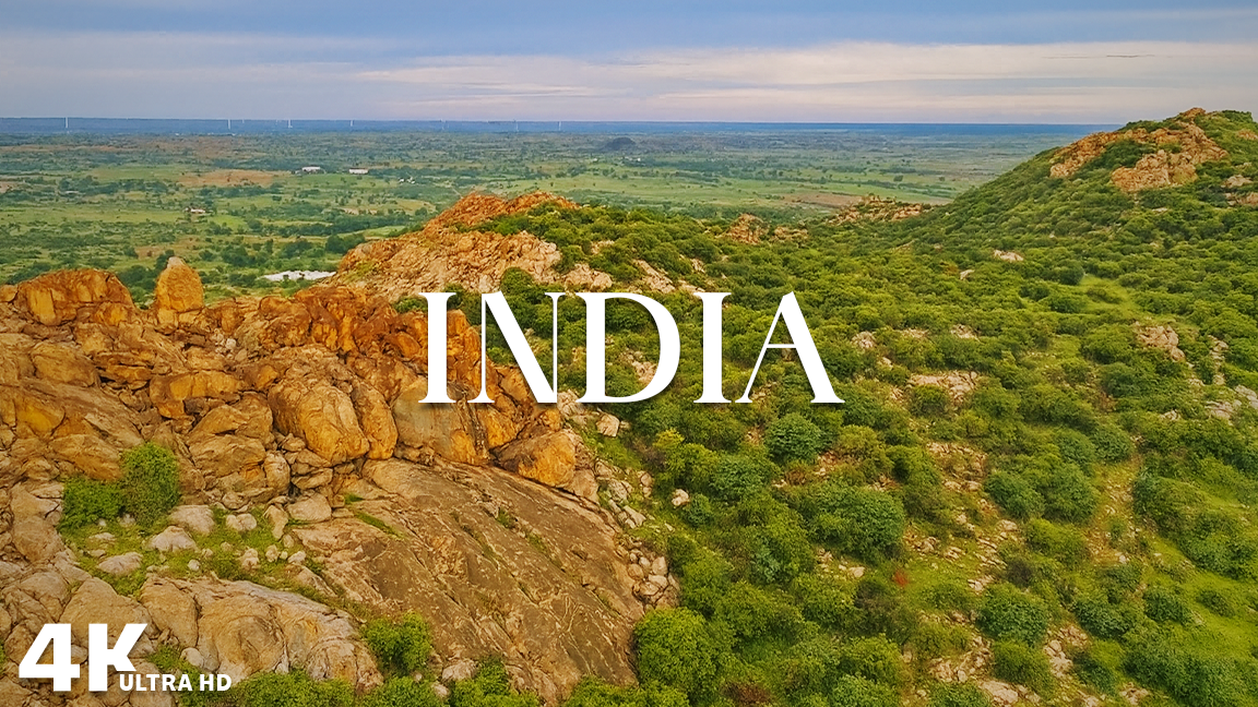 Exploring India – Scenic Drone Film in 4K