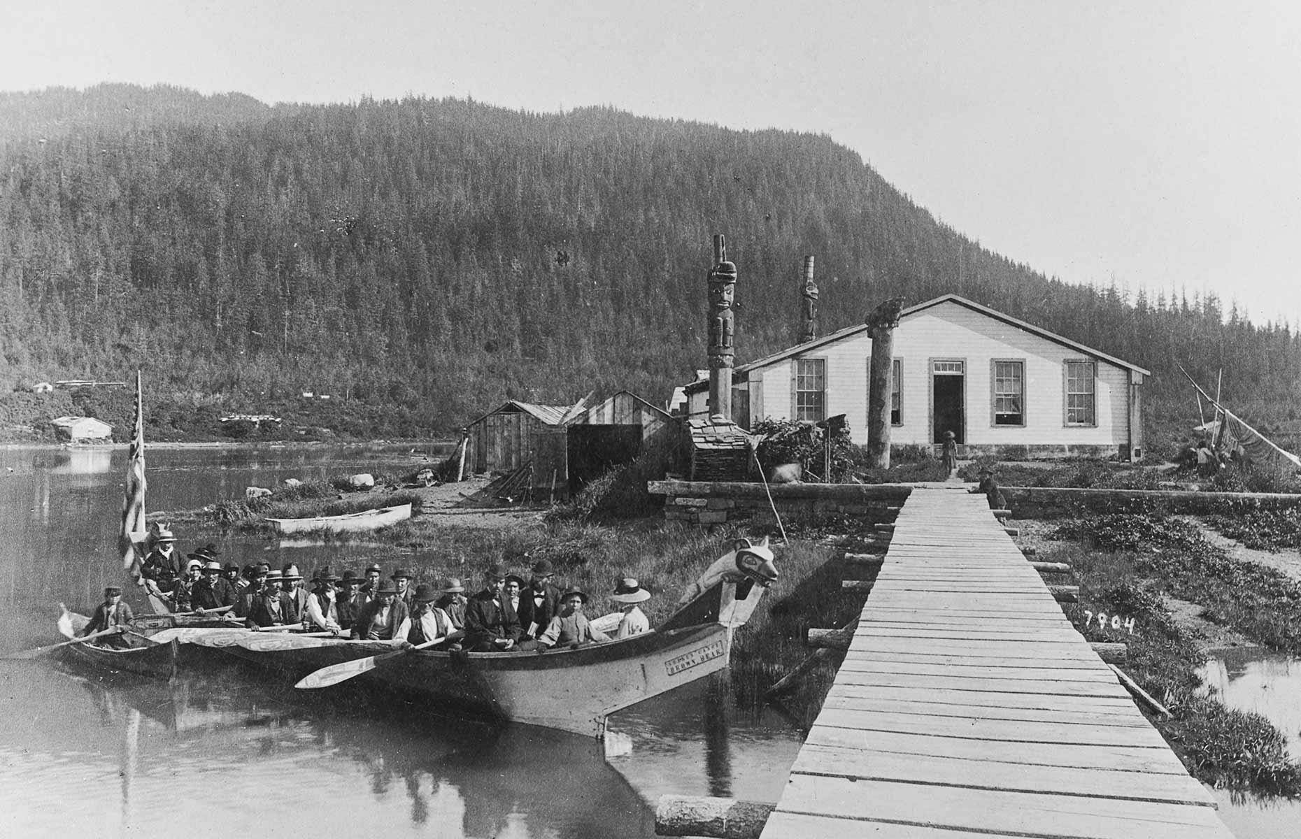 Rare old photos reveal life in Alaska before it became a state
