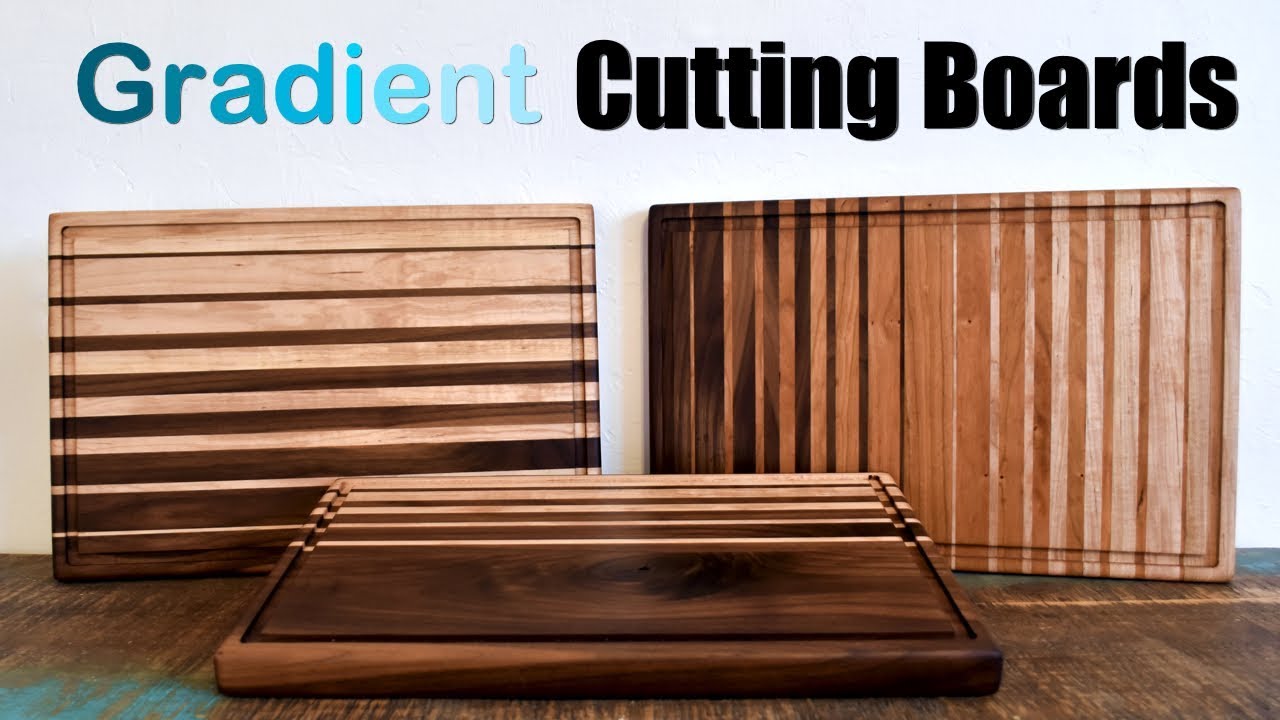 I Built Stunning Gradient Cutting Boards!
