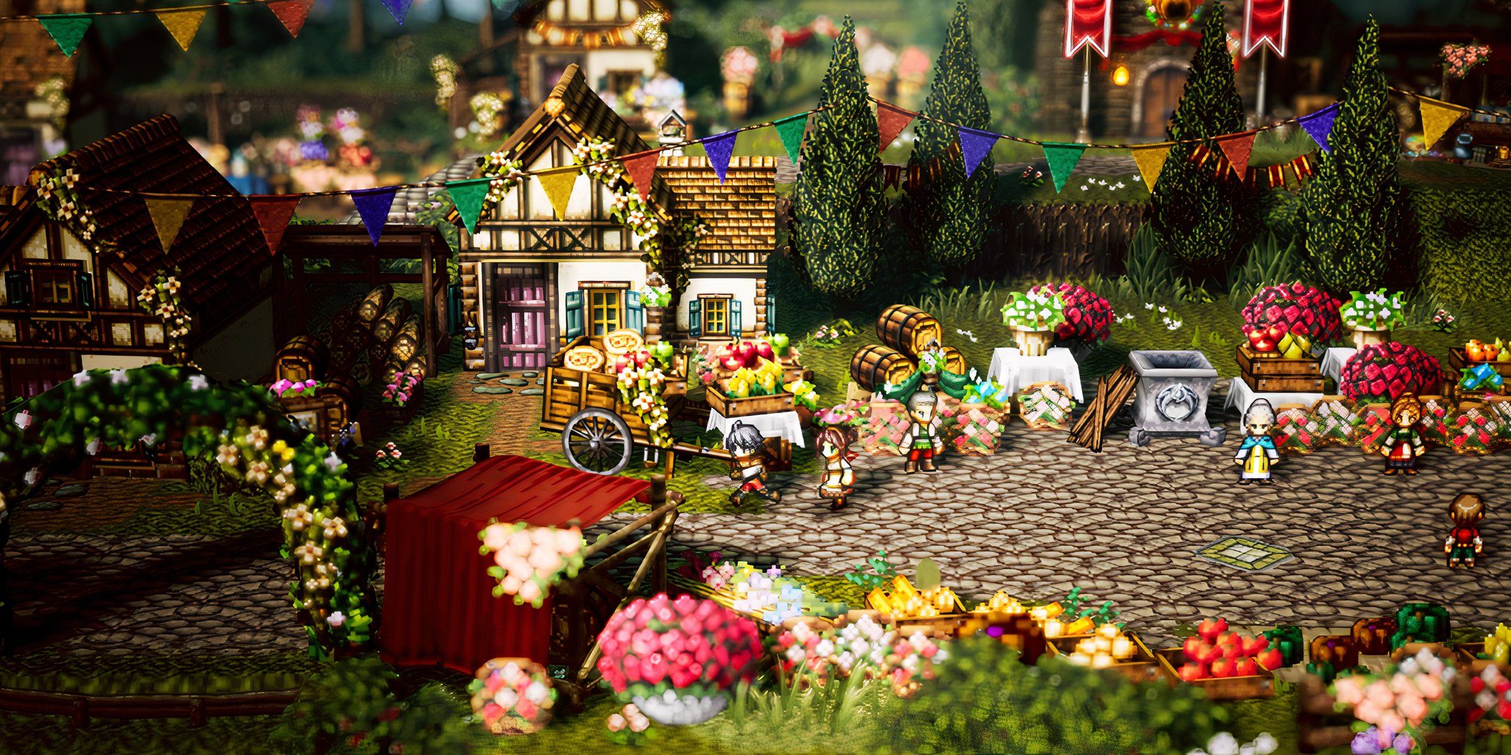 Octopath Traveler 0 Blends City Building And RPG Mechanics To Great Effect