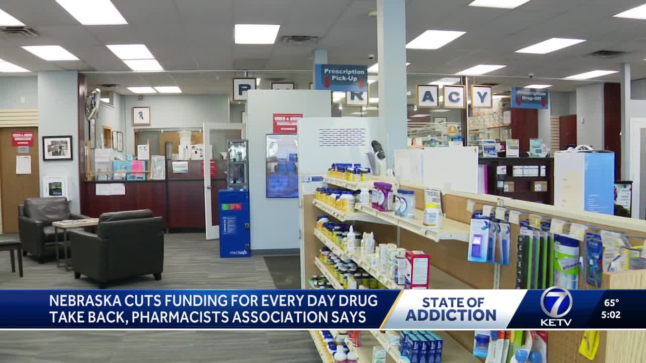 Nebraska cuts funding for every day drug takeback, pharmacists ...