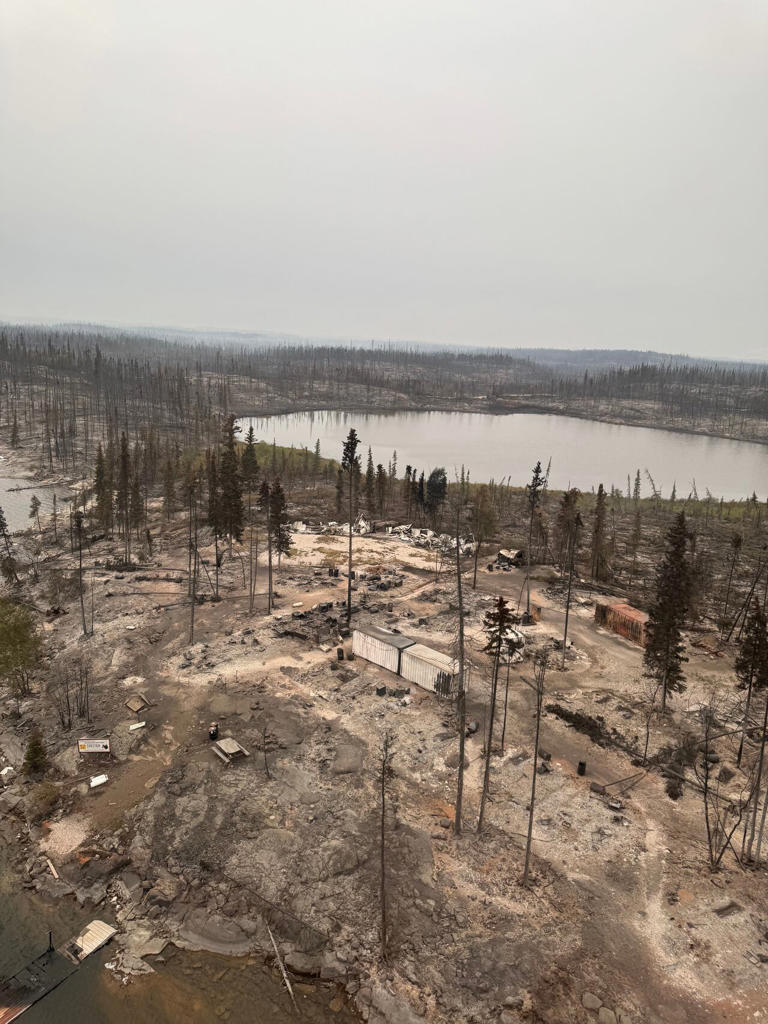'Completely gone': Wildfire destroys Nechalacho mining camp in N.W.T.