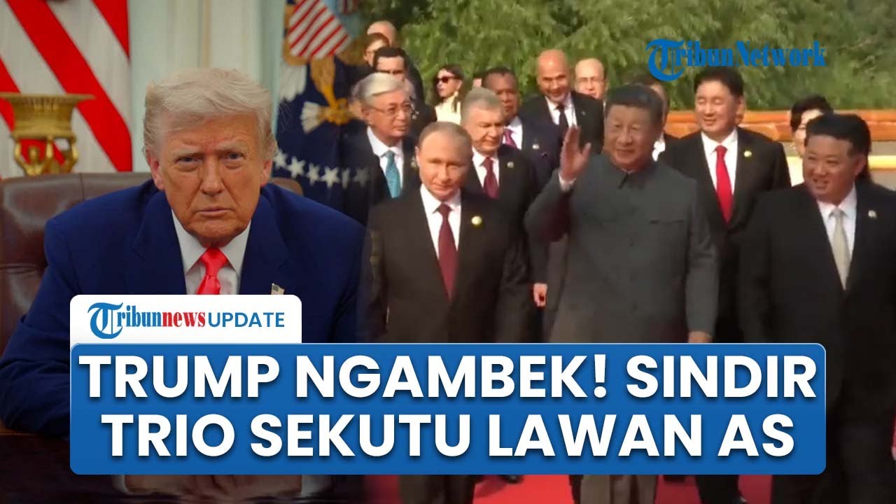 Tak Diundang Parade Militer China, Trump Ngambek Sindir Xi Jinping ...