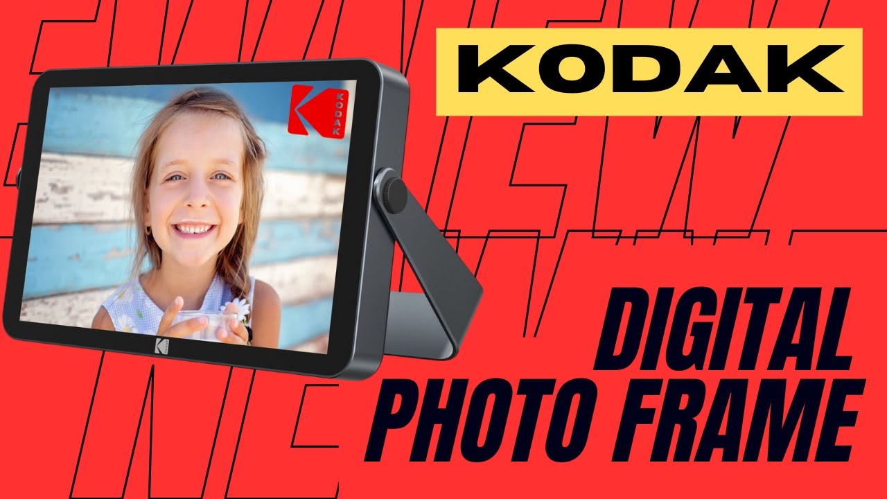 Kodak 10-Inch Digital Photo Frame – Unboxing & Review