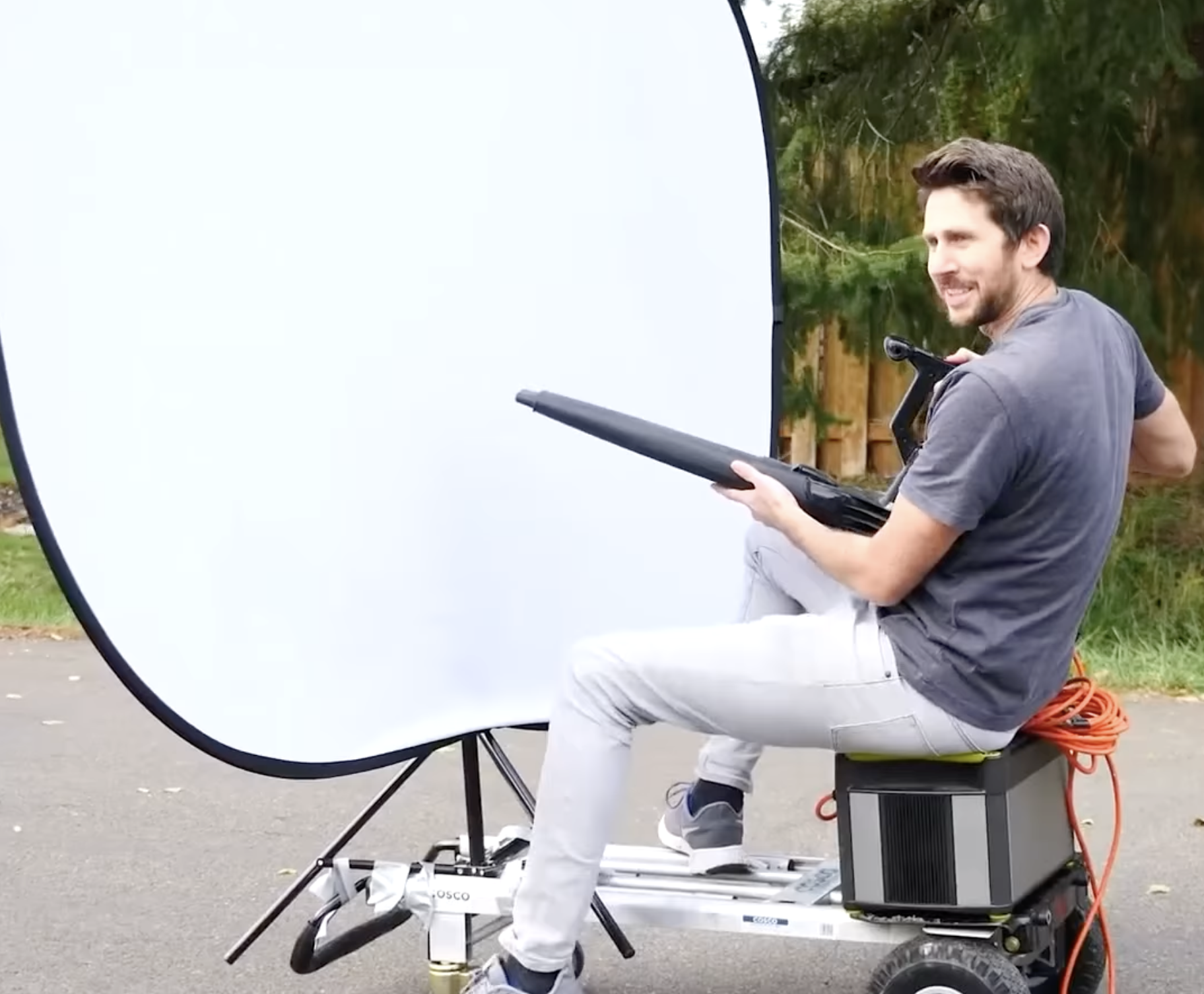 Can you really blow your own sail car?