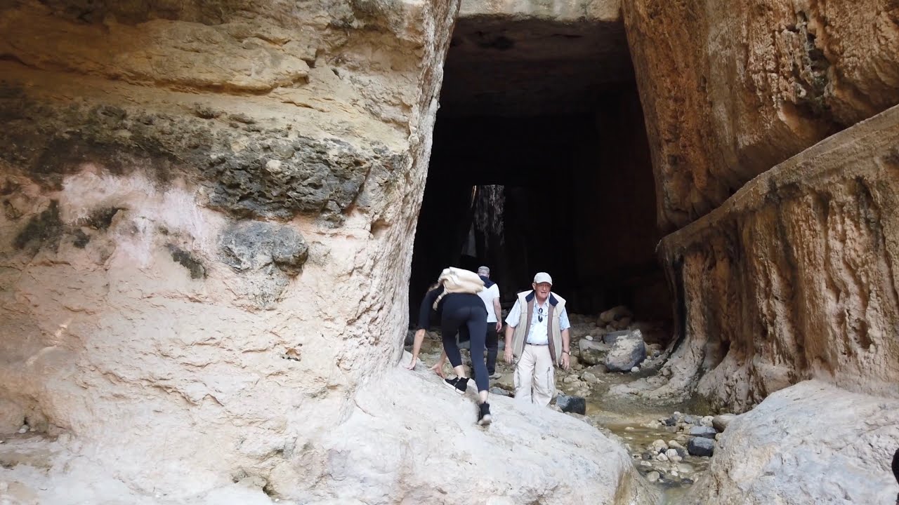 Ancient Megalithic San Simeon And Titus Tunnel In Turkey