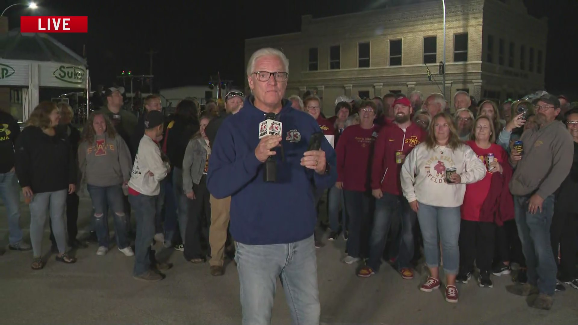 RVTV: Lohrville cheers on Ed Wilson as street party continues