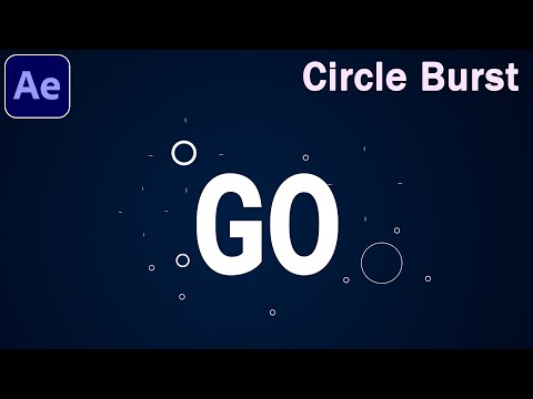 After Effects tutorial - Make the Circle Burst #oe334