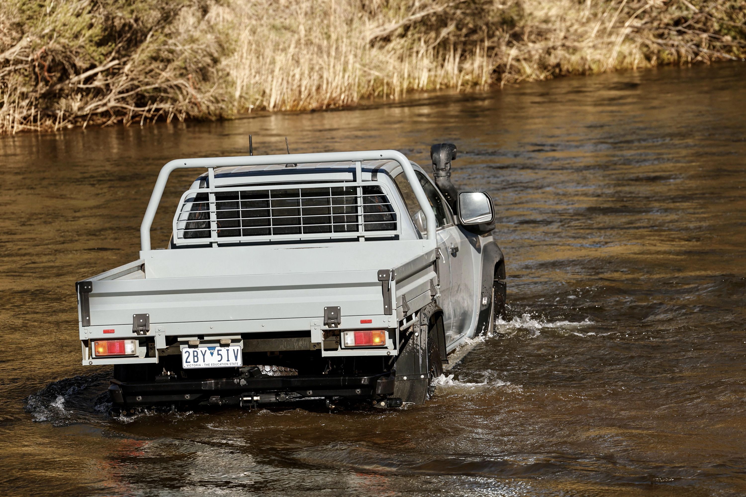Watch the Ford Ranger Super Duty’s wading capability get pushed to the ...