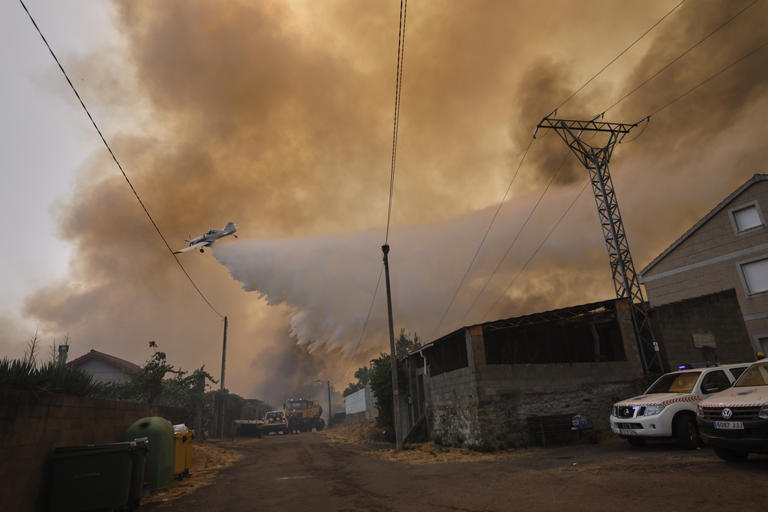 Climate change made heat and dryness that fueled Iberian wildfires 40 ...