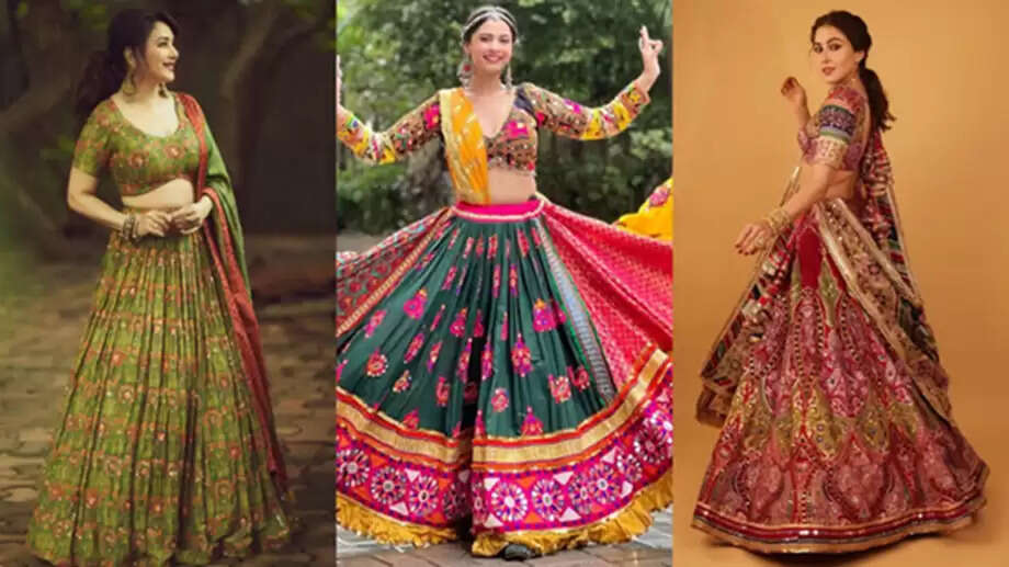 Stylish Lehenga Inspirations for Garba Night Celebrations