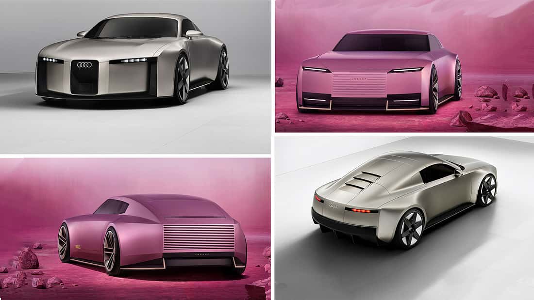 Audi Concept C gegen Jaguar Type 00: Design-Duell und Marketing-Drama