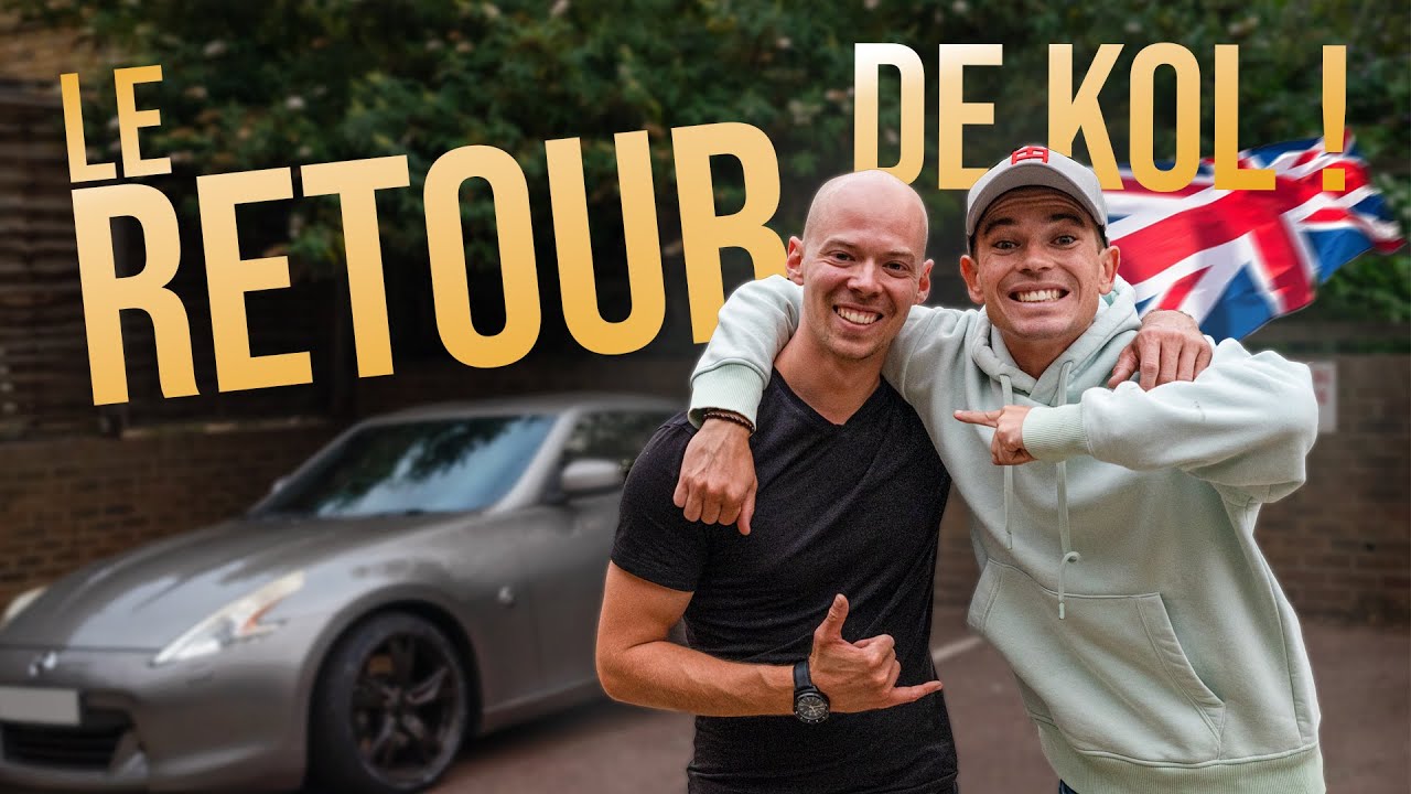 Kol est de retour - Drift dans sa nouvelle voiture