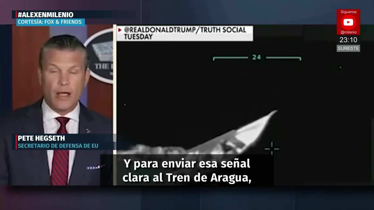 Pete Hegseth confirma continuidad de ataques contra el narcotráfico en ...
