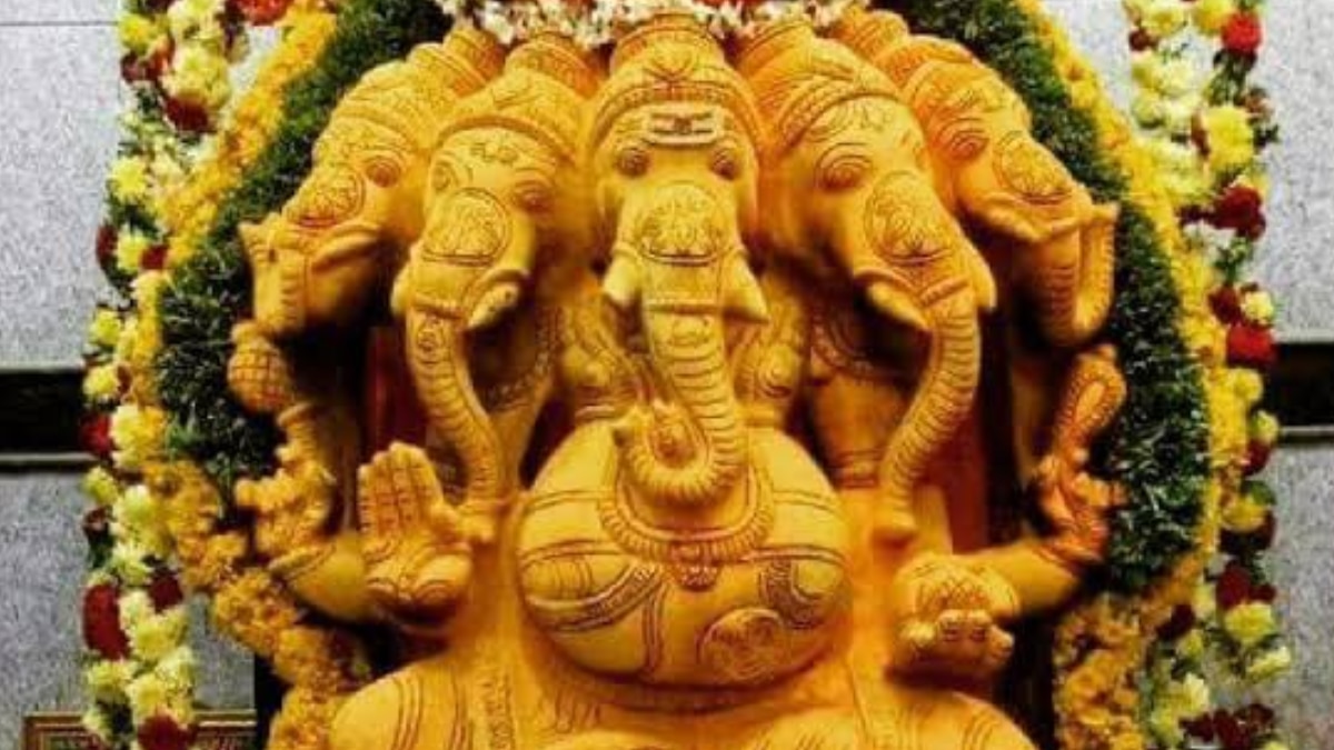 Ganesh Chaturthi 2025 — Unveiling The Divine Symbolism Of Five-Faced Ganesh