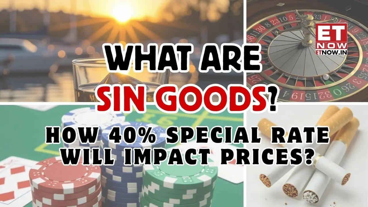 GST: What are Sin goods, and how 40% special rate will impact prices ...