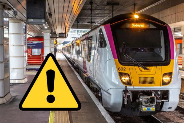 Delays on c2c rail network as engineering work overruns in south Essex