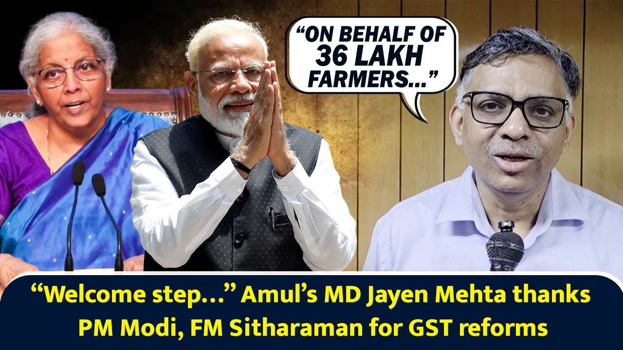 “Welcome step…” Amul’s MD Jayen Mehta thanks PM Modi, FM Sitharaman for ...