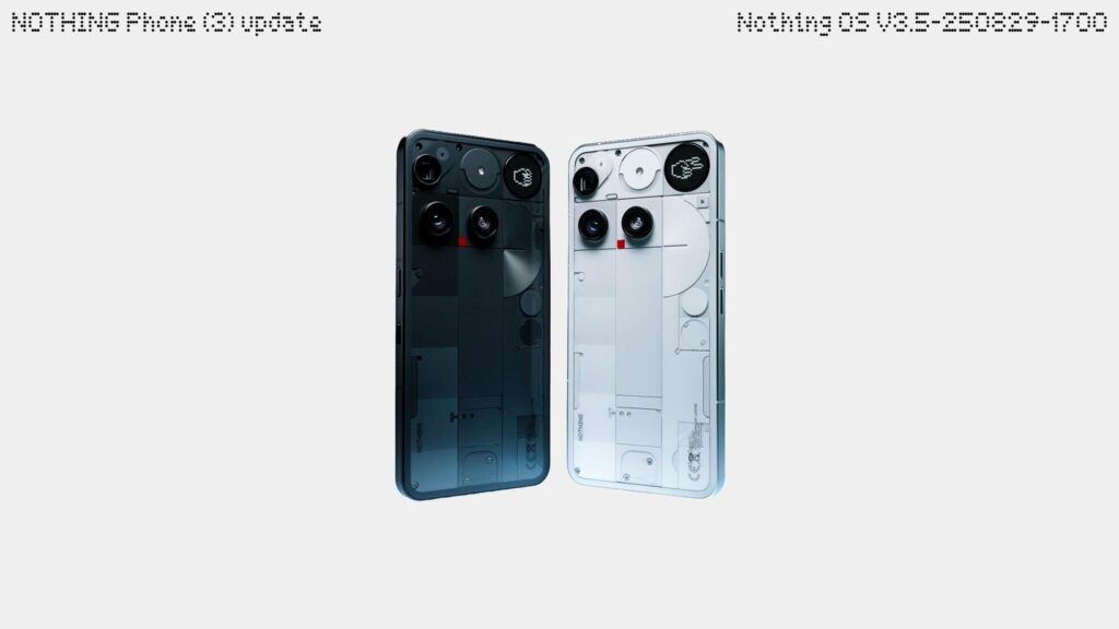 Nothing Phone (3) Update: V3.5 Adds Glyph Mirror, Camera Preset, and ...