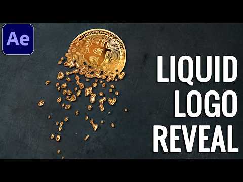 Elevate Your Brand with a Cinematic Liquid Gold Logo Reveal (After ...