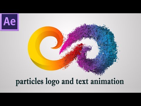After Effects Tutorial: Particles Logo & Text Animation using Trapcode Particular - 22
