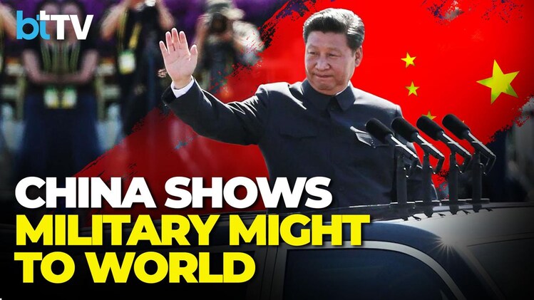 China Marks WWII Victory With Biggest-Ever Parade, Xi Flanked By Putin, Kim