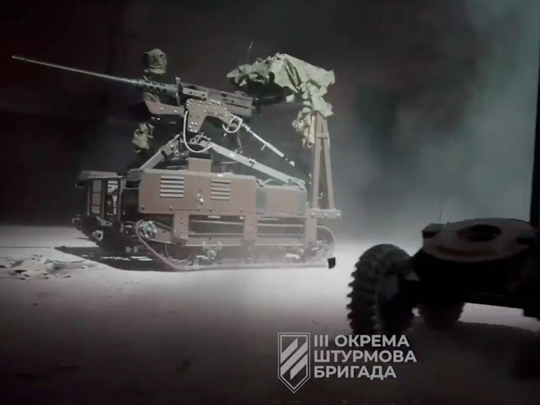 Ukraine now has an entire unit dedicated to fighting Russia with ground assault robots