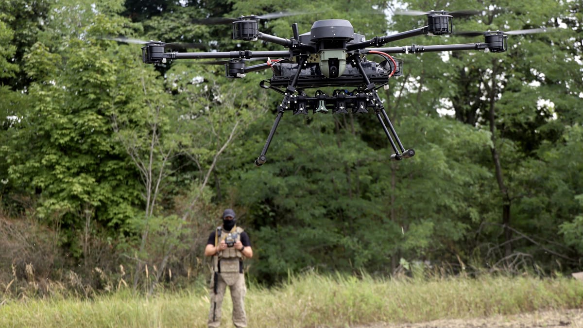 20 Kilo Sprengstoff: "Diese Drohnen sind der Albtraum des Feindes"