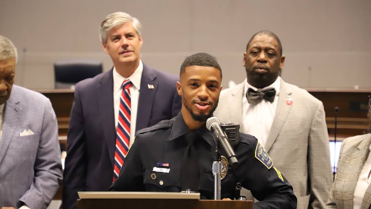 Fulton officer recognized for saving life of South Fulton officer shot ...
