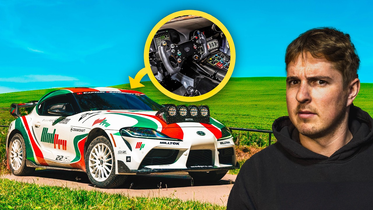 Upgrading the Interior of a Rally Toyota Supra