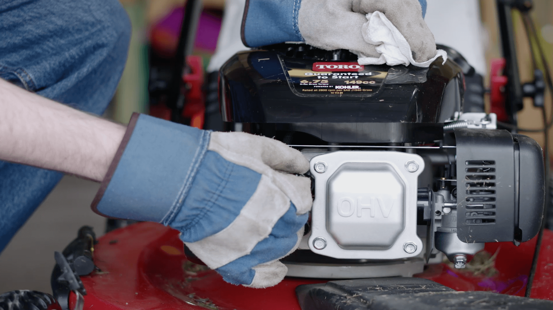How to Change a Lawn Mower's Spark Plug