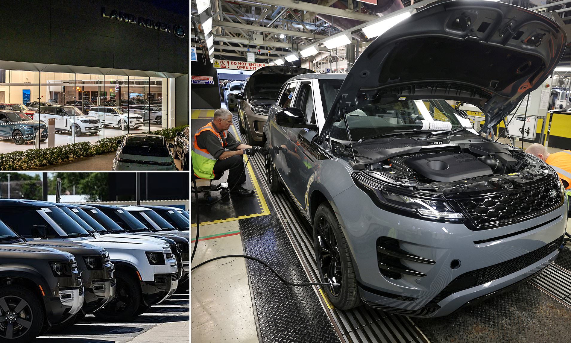 Range Rover and Jaguar drivers face lengthy repair delays after cyber ...