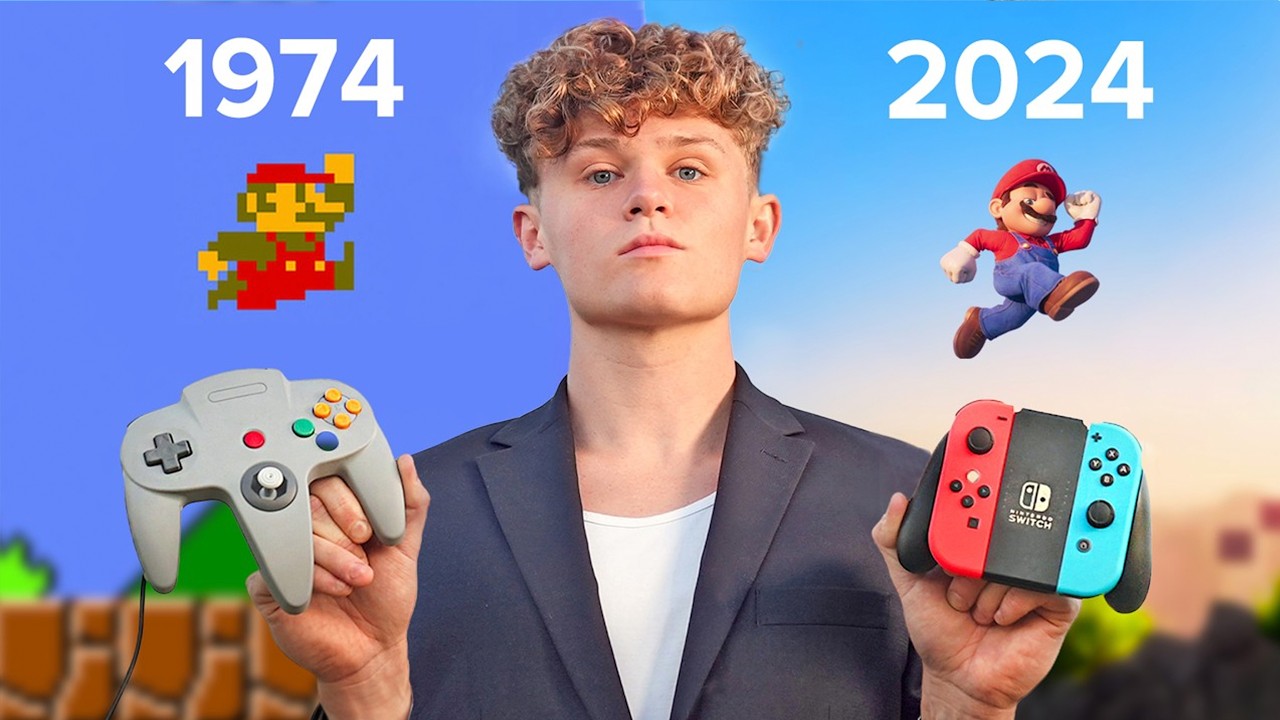 I played 50 years of video games