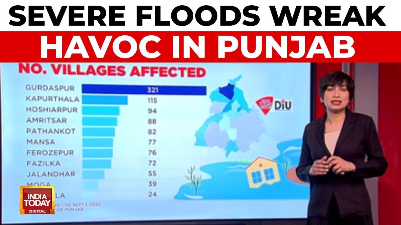 Punjab flood crisis: Hundreds of villages submerged across the state