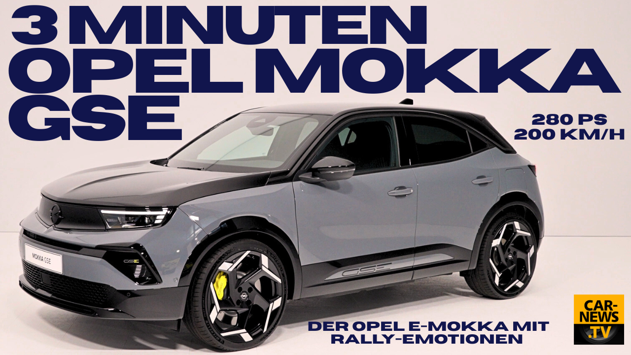 3 Minuten Opel Mokka GSE - Elektro-Emotionen: vom Rallye-Cup in die Serie