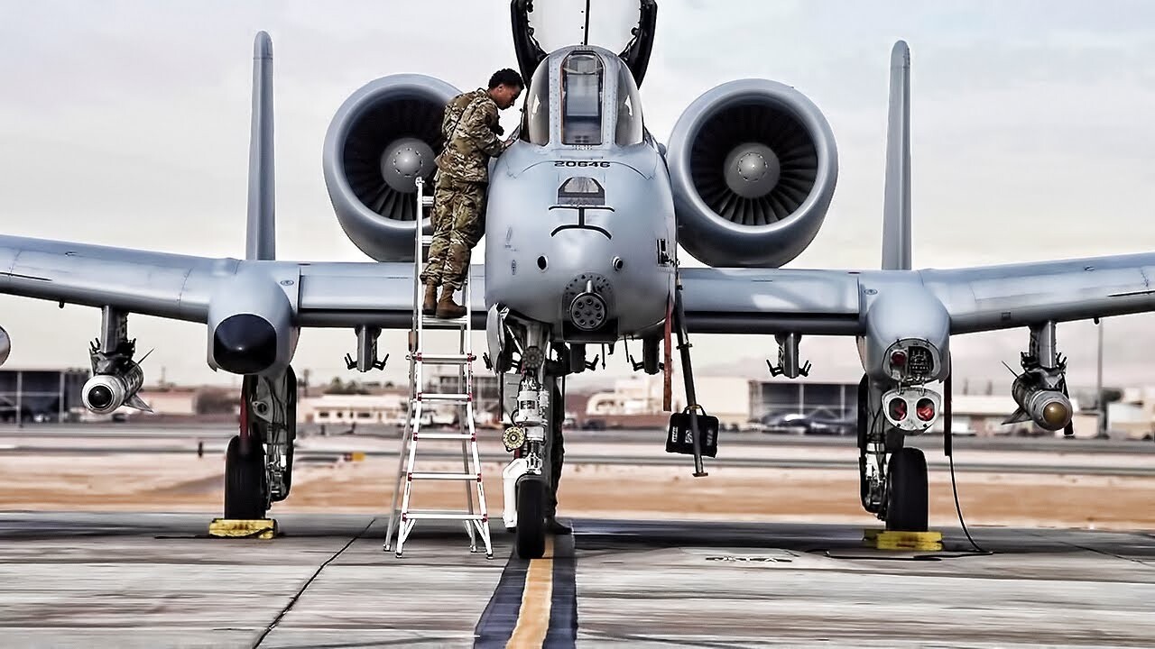 Scenes From USAF Exercise • Featuring A-10 Thunderbolt II