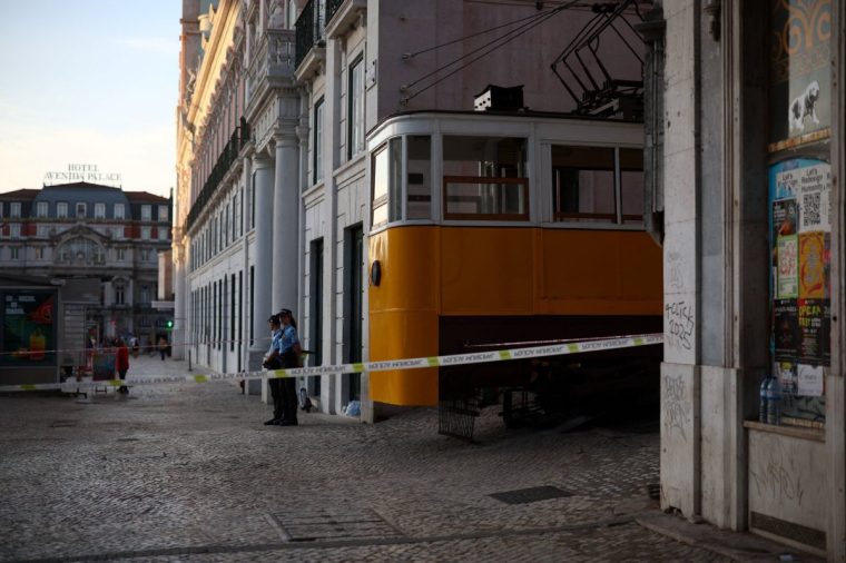 In pictures: Passengers killed after Lisbon’s iconic funicular crashes