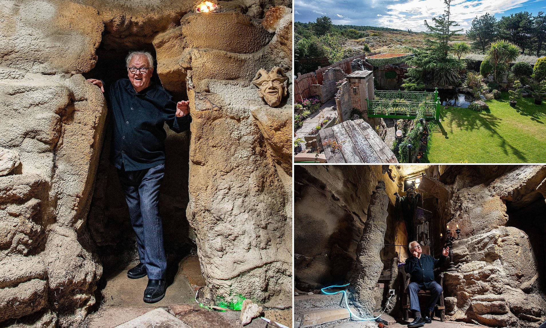 'Eccentric' pensioner spends 30 years digging massive network of caves ...