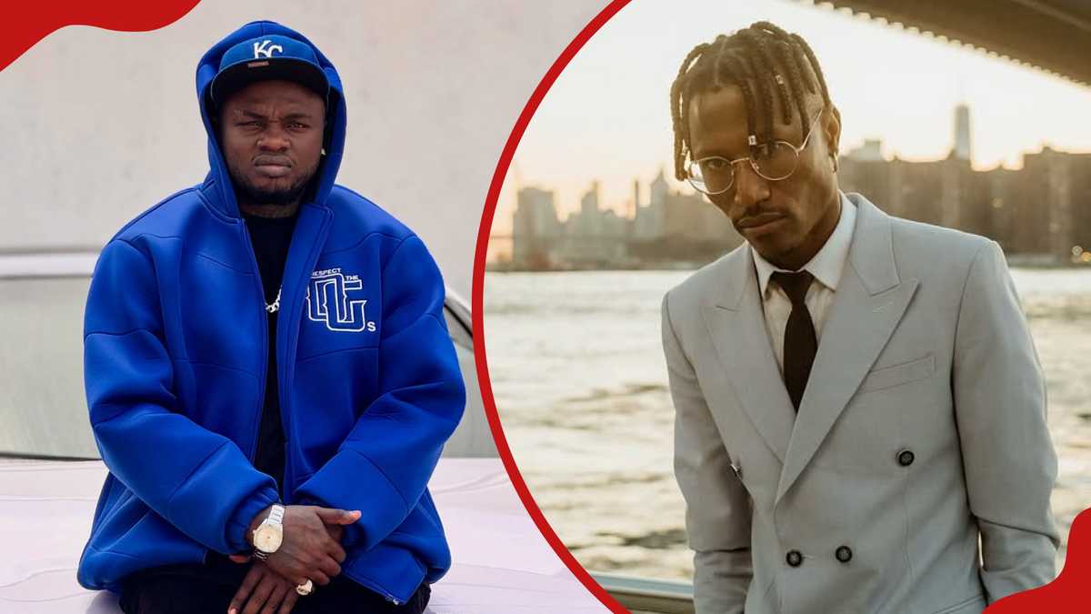 Octopizzo throws shades at Khaligraph for poor dress code: "Anavaa tu ...